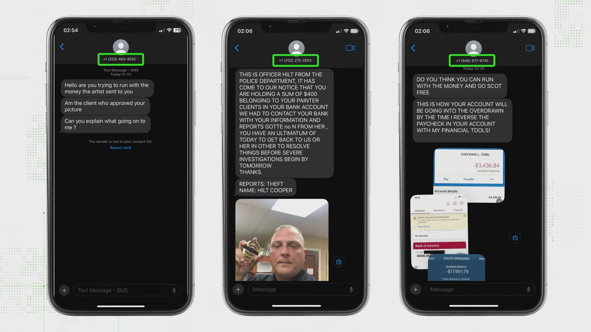 TikTok messages offering pay to use image for painting are check ...