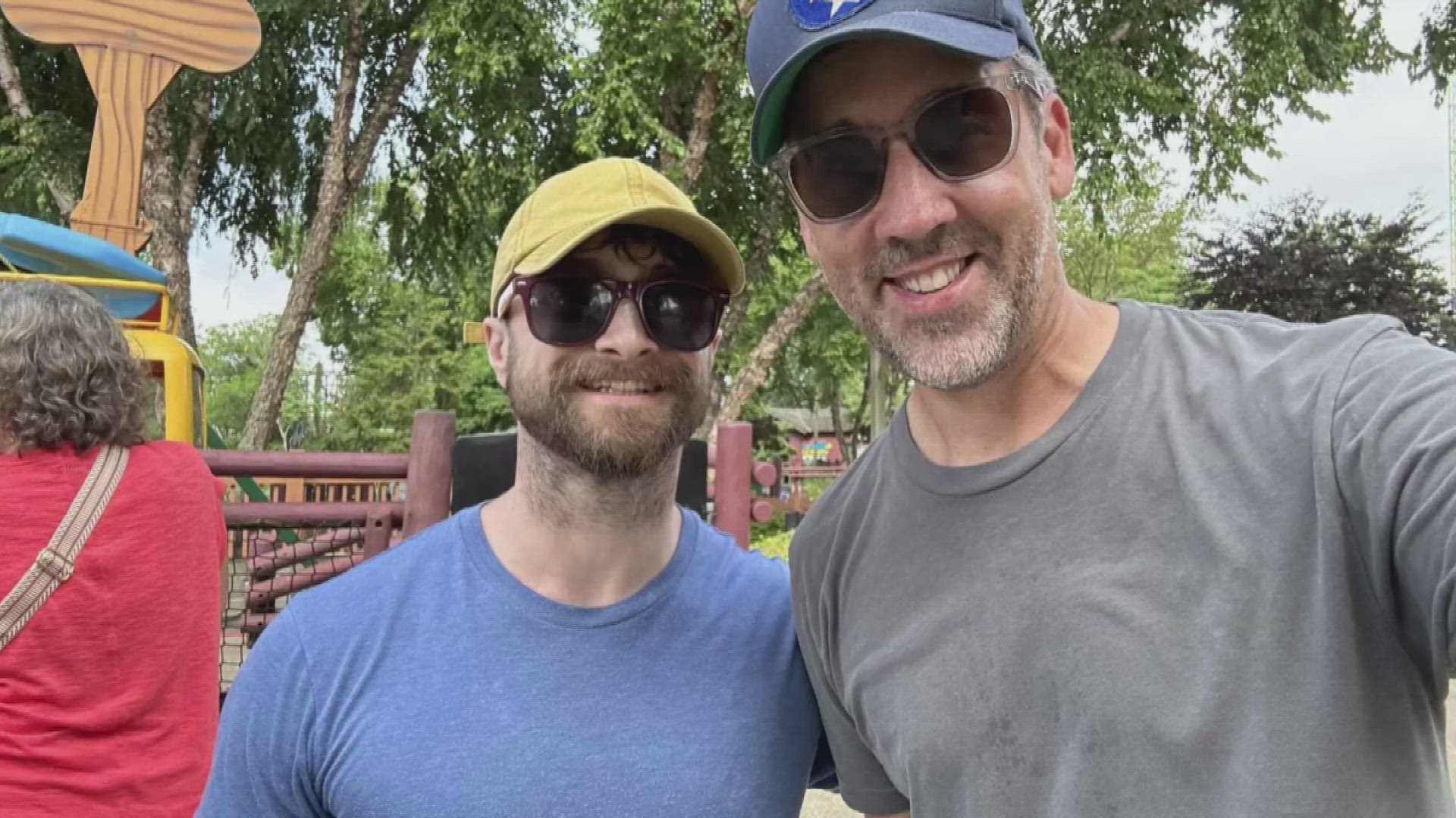 Harry Potter actor Daniel Radcliffe spotted at Cedar Point in Sandusky ...