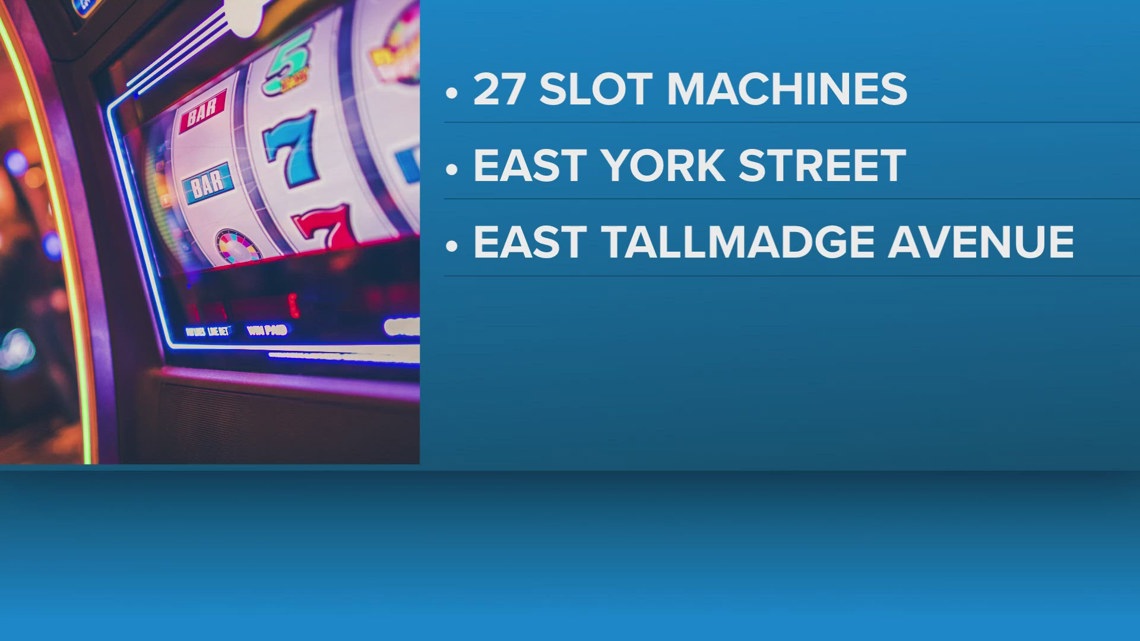 Authorities seize, disable nearly 30 slot machines in Akron amid ...