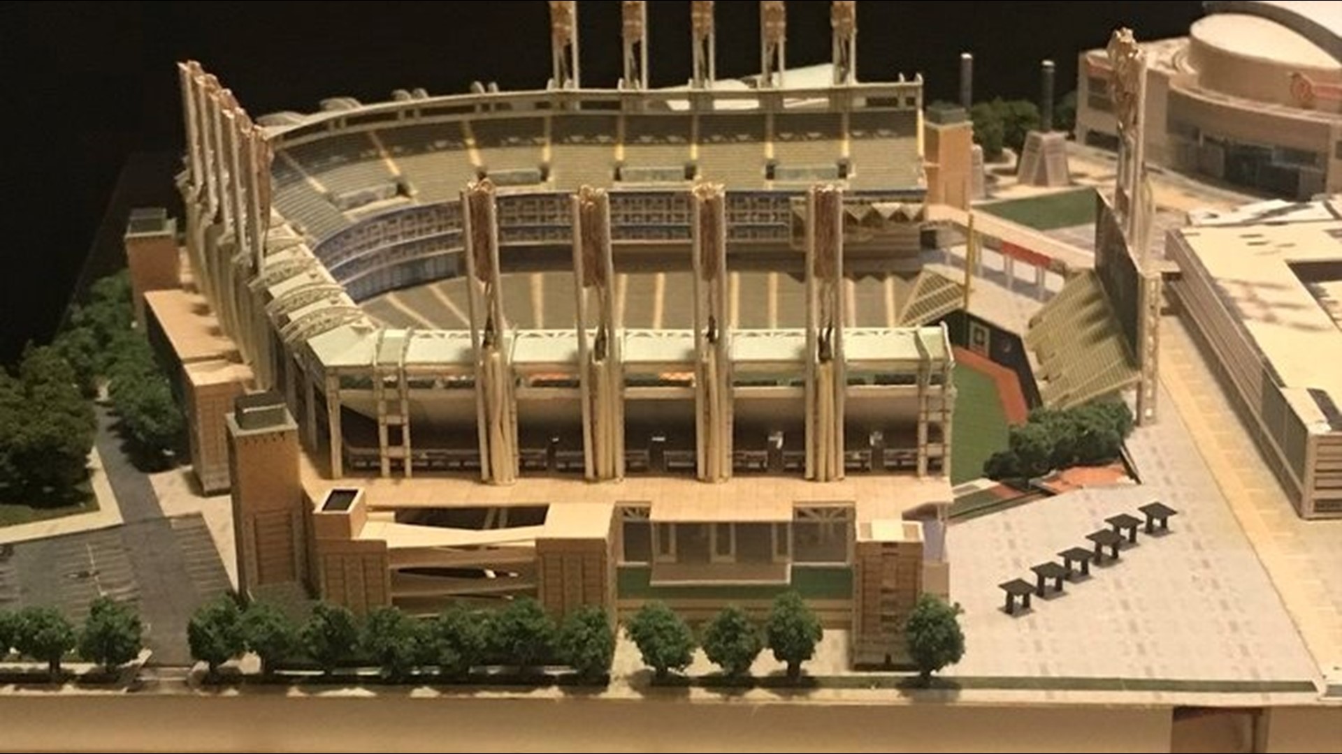 Cleveland fan recreates Progressive Field with impressive mini model ...