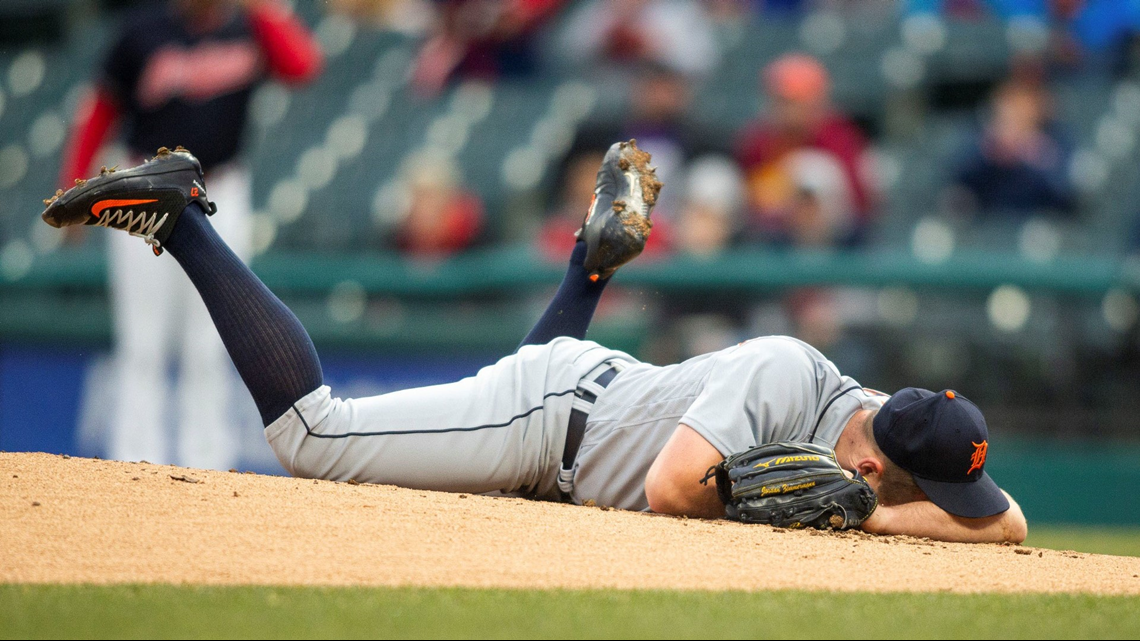 Cleveland Indians defeat Detroit Tigers after Zimmermann bruises jaw ...