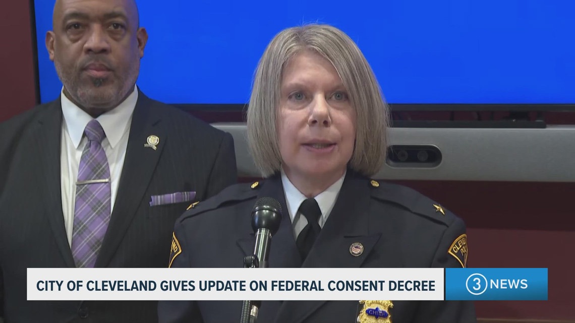 Cleveland Division of Police Chief Dorothy Todd gives update on consent ...