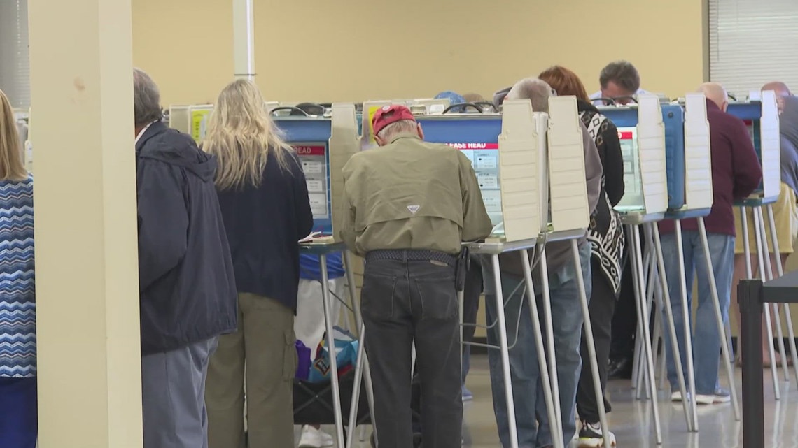Busy lines for early voting in Summit County | wkyc.com
