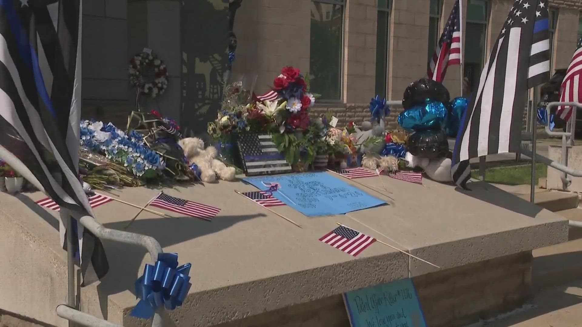 Community calls for police support during police officer Jamieson ...