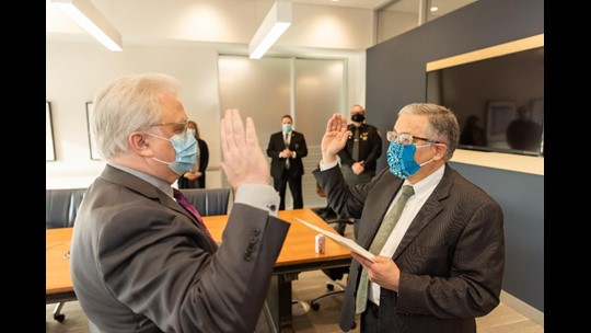 Cuyahoga County: Christopher Viland sworn in as new sheriff | wkyc.com