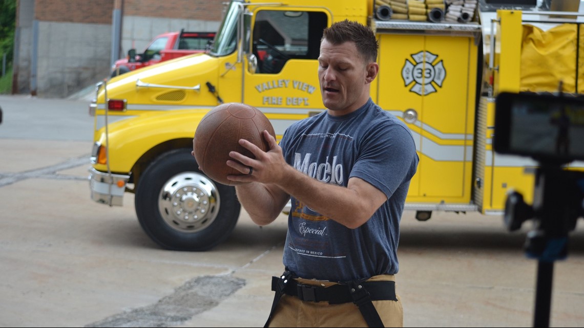 PHOTOS: UFC Champion Stipe Miocic shows fighting spirit by serving his ...