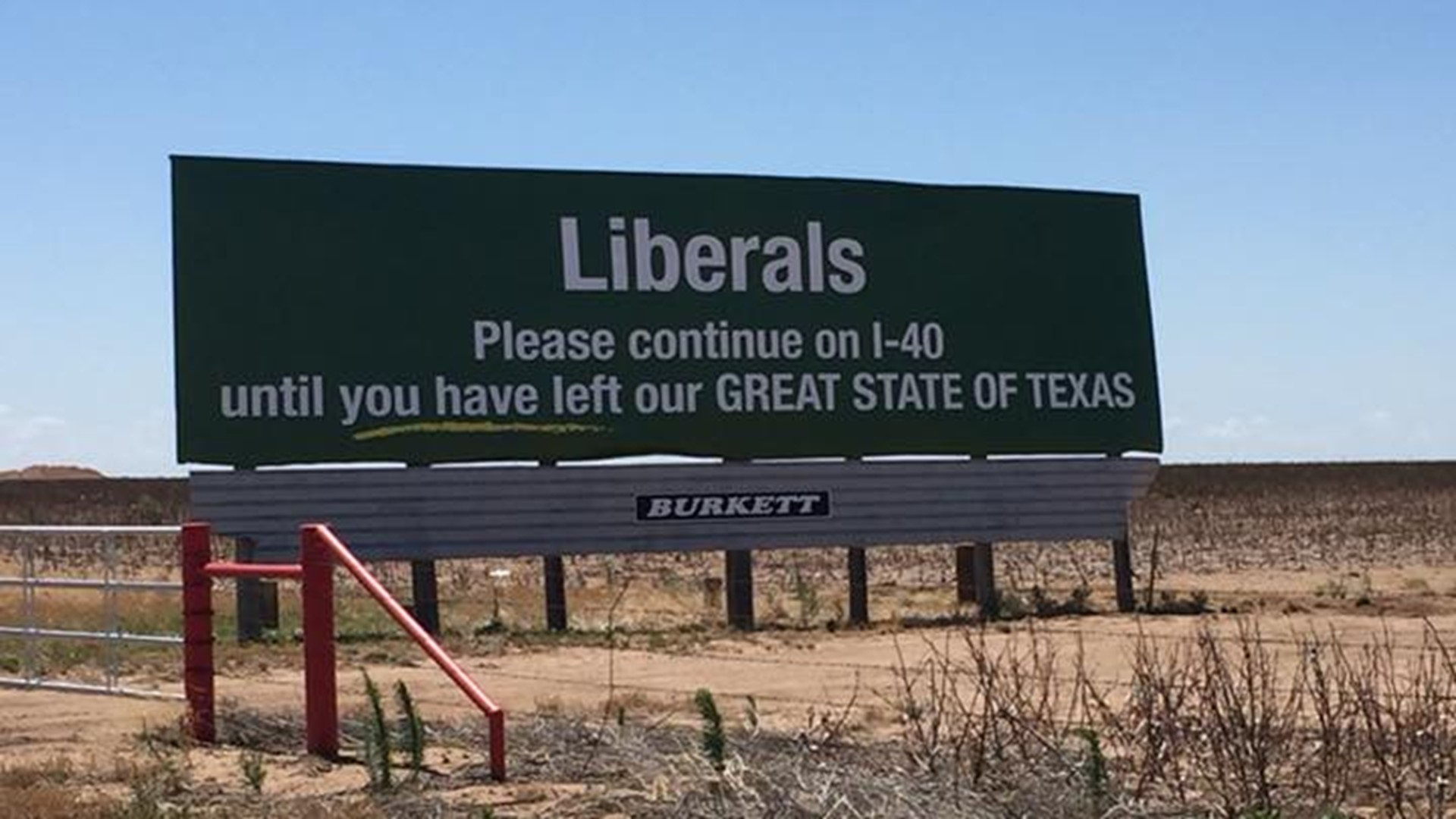 Texas panhandle billboard drawing attention online | wkyc.com