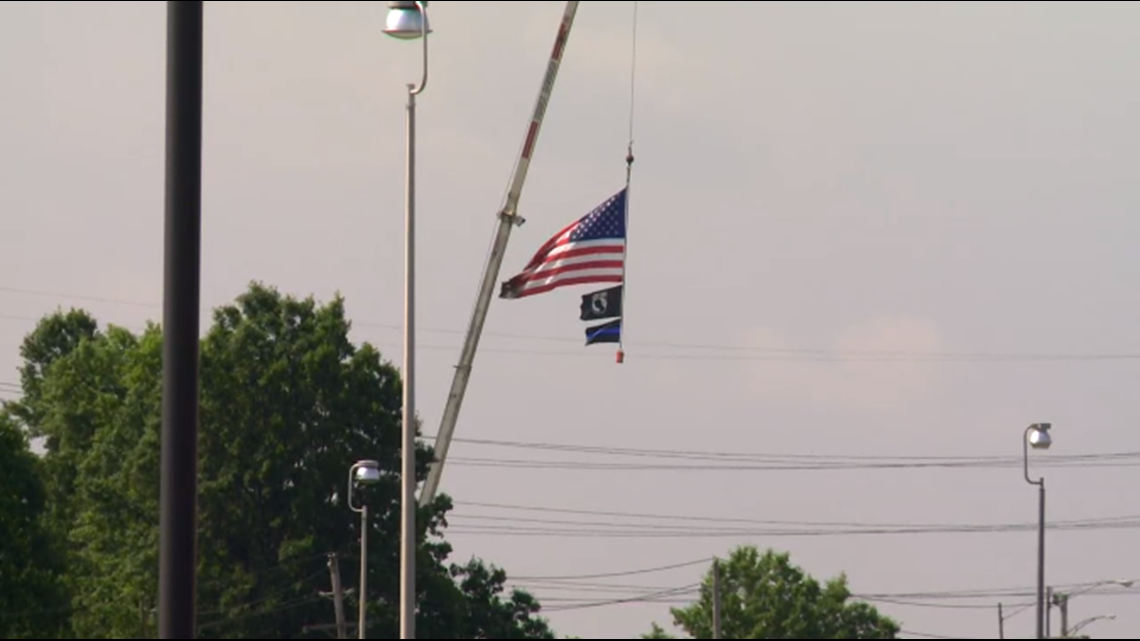 PHOTOS | Funeral for fallen Mentor police officer Mathew Mazany | wkyc.com