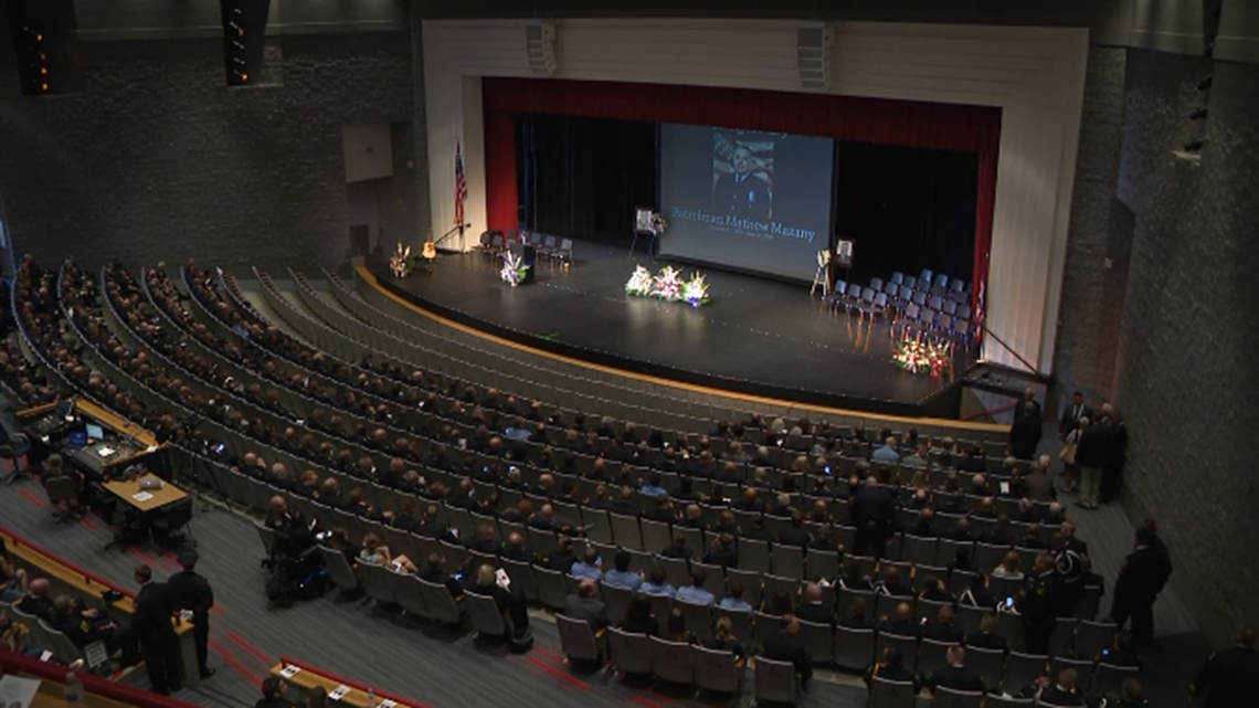PHOTOS | Funeral for fallen Mentor police officer Mathew Mazany | wkyc.com