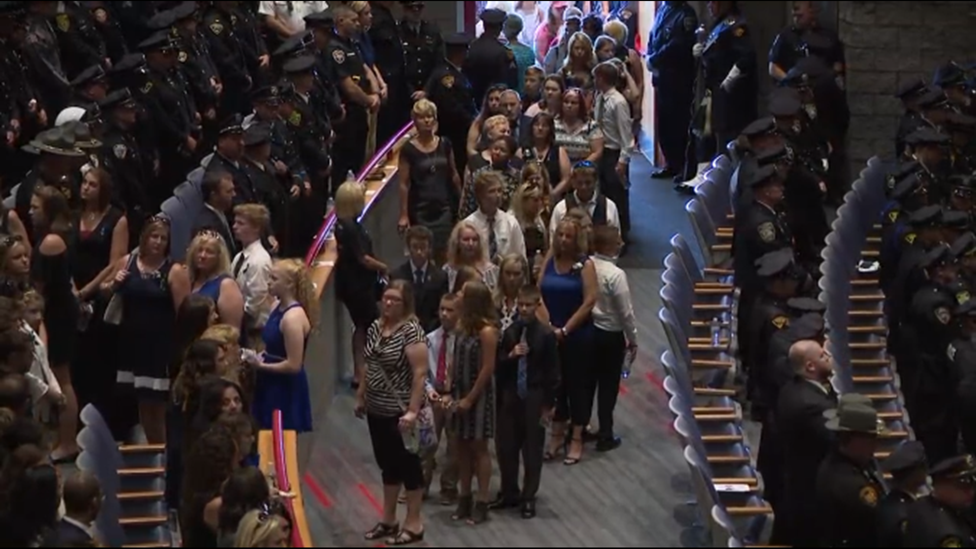 Family, friends, law enforcement say goodbye to Mentor police officer ...