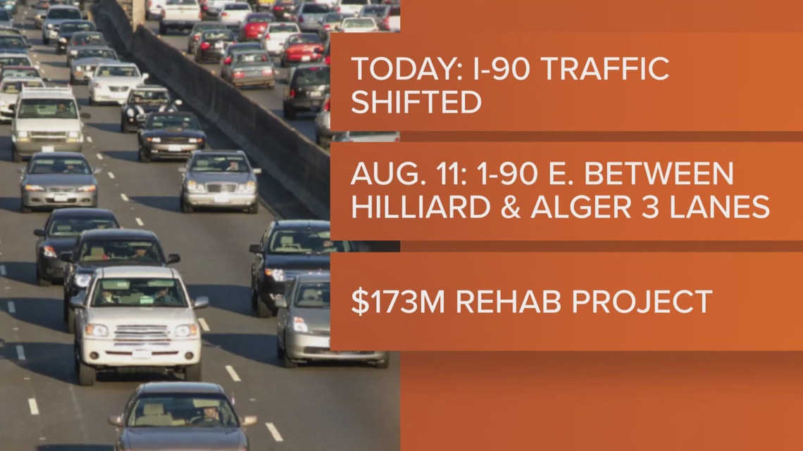 I-90 construction project from Cleveland to Rocky River: What you need ...
