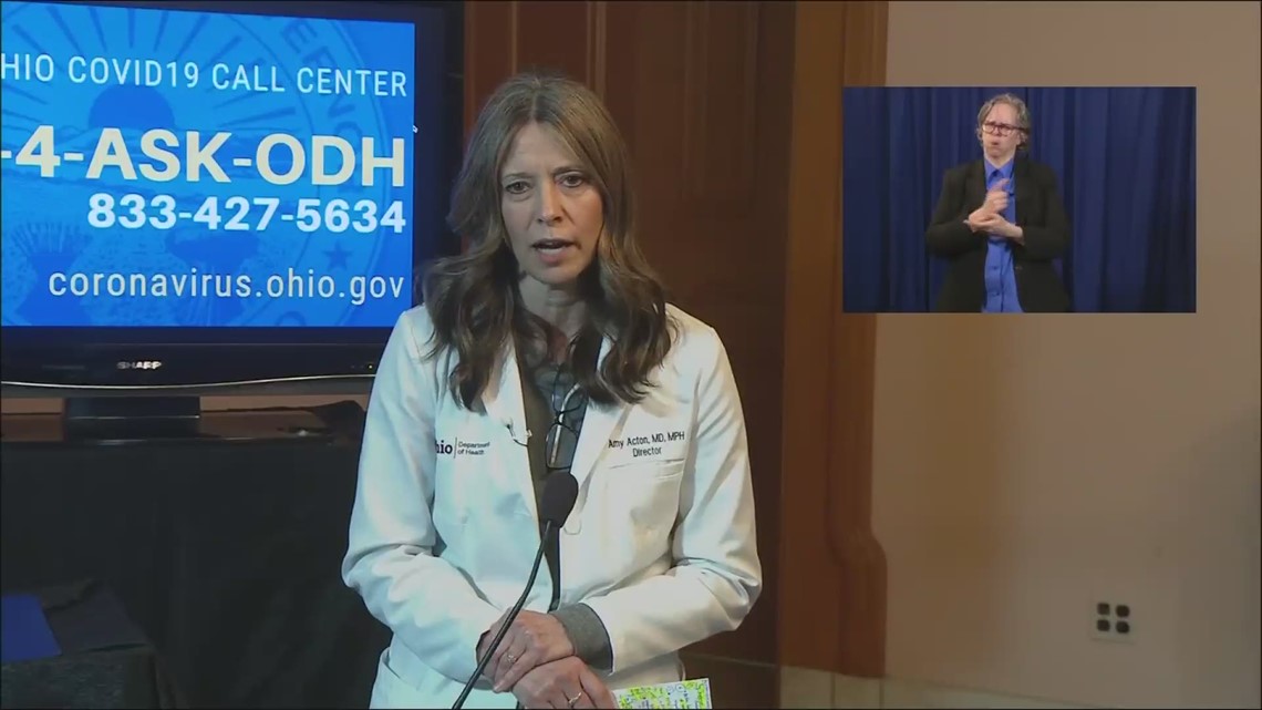 Dr. Amy Acton urges Ohioans to stay strong amid protests | wkyc.com