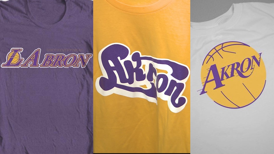 CLE to LA: Akron clothing entrepreneurs create new designs for LeBron ...