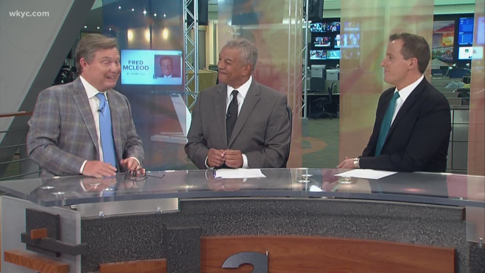 Russ Mitchell, Jim Donovan, and Nick Camino pay tribute to the life of ...