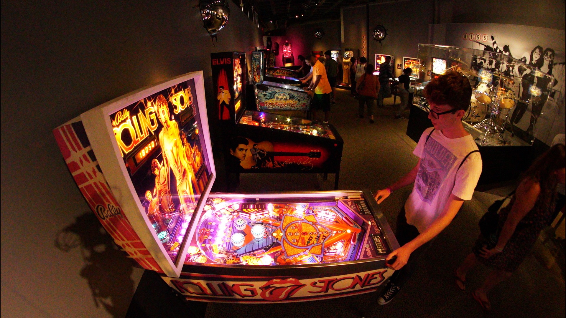 PHOTOS | 'Part of the Machine: Rock & Pinball' exhibit at Rock & Roll ...