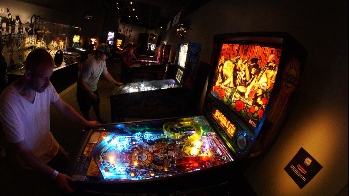 PHOTOS | 'Part of the Machine: Rock & Pinball' exhibit at Rock & Roll ...