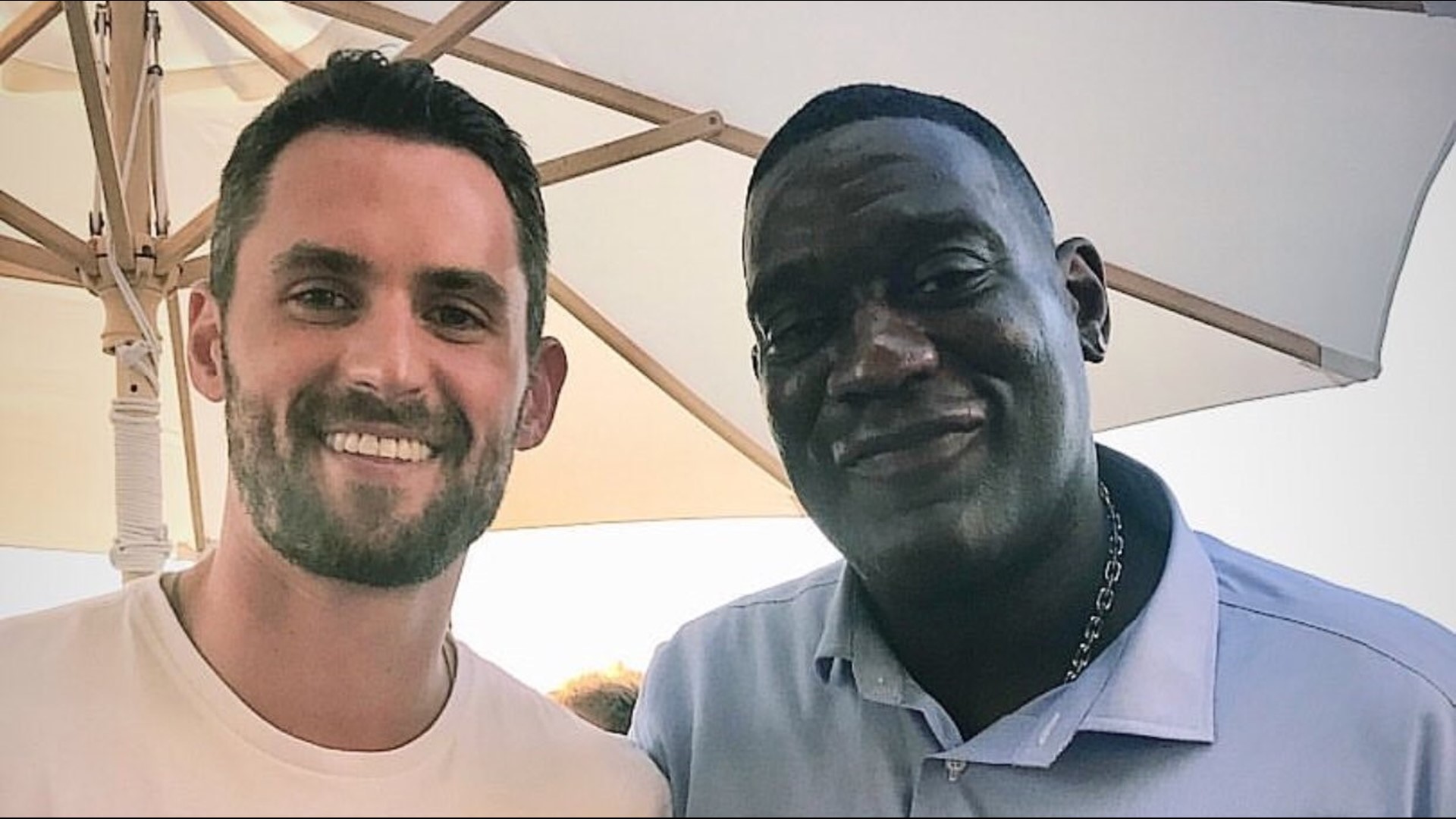 Kevin Love posts picture with former Cleveland Cavaliers All-Star Shawn ...