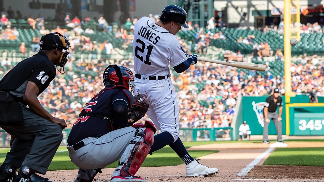 JaCoby Jones’ 2-run HR lifts Detroit Tigers to 2-1 win over Cleveland ...
