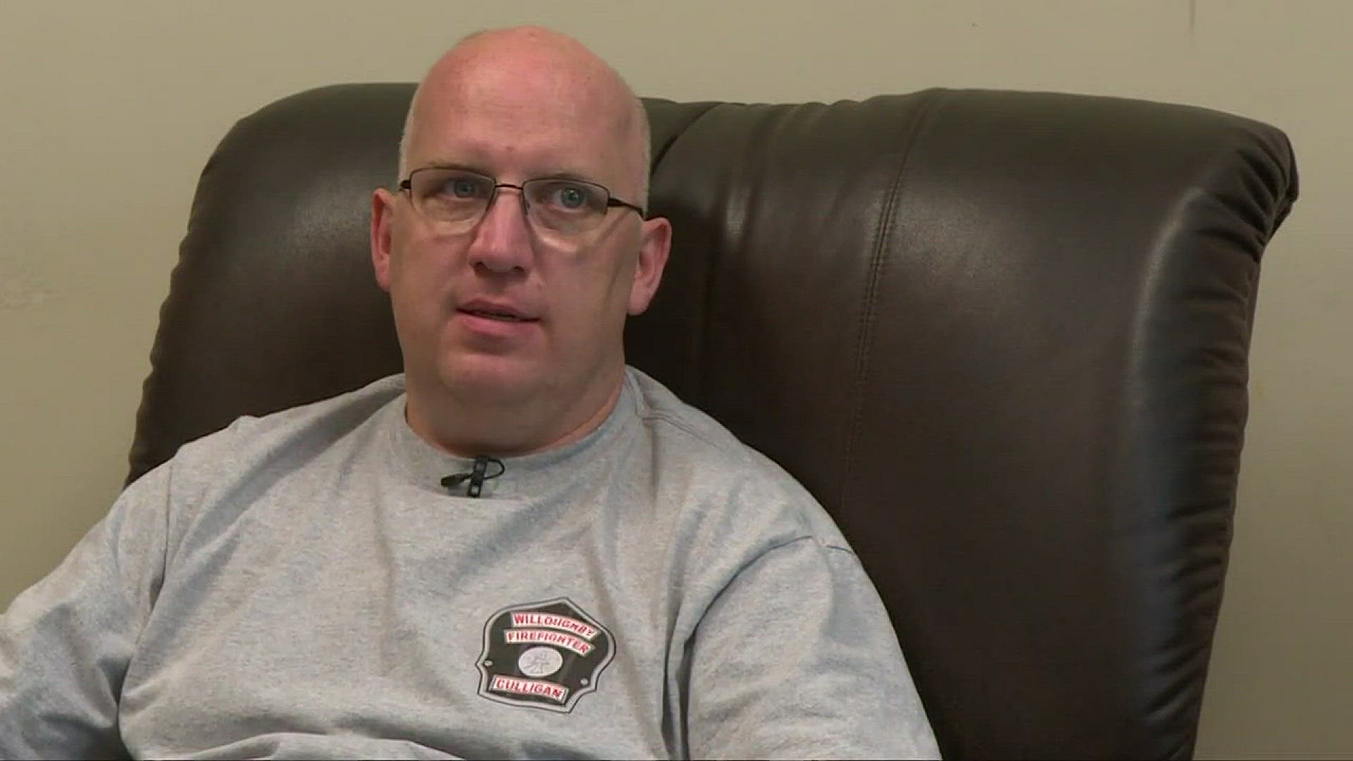 Willoughby firefighter battling brain cancer | wkyc.com