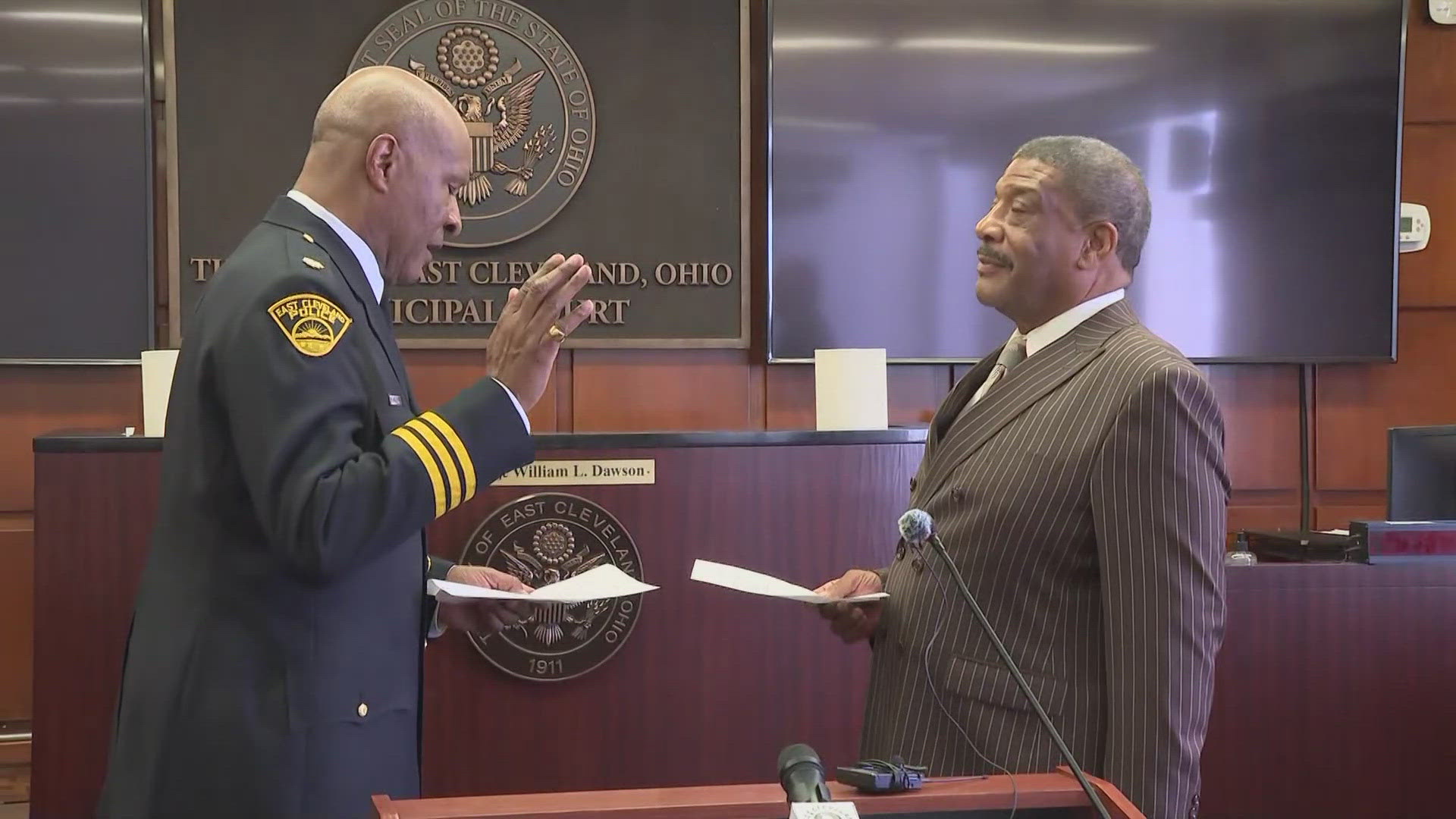 East Cleveland Mayor Lateek Shabazz names new police chief | wkyc.com
