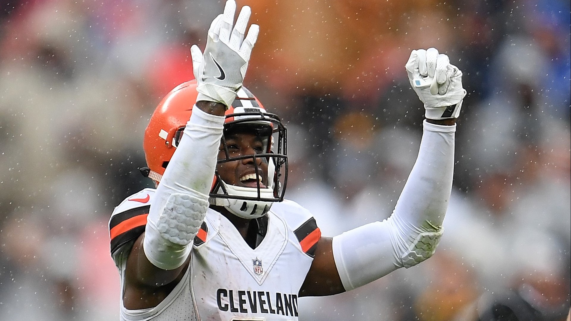 Cleveland Browns DB Denzel Ward wins Pepsi Rookie of the Week Award ...