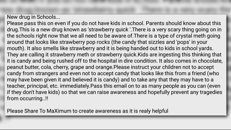VERIFY: Is "Strawberry Meth" a real concern? | wkyc.com