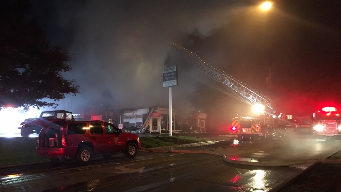 Crews battle fire at Chardon auto shop | wkyc.com
