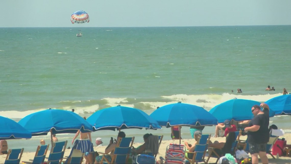 Yes, the water at Myrtle Beach is looking very blue! | wkyc.com