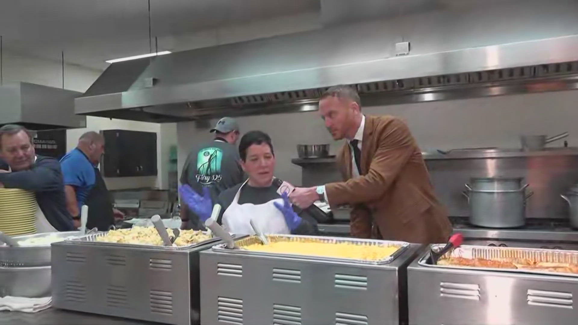 Fish Fry Friday! Mike Polk Jr. visits the kitchen at St. Mary's ...
