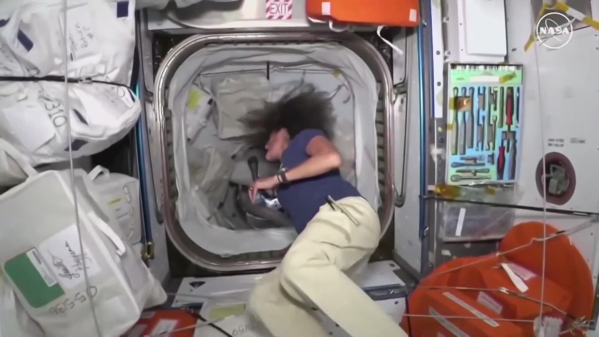 NASA's 2 stuck astronauts face more time in space with return delayed until at least late March ...