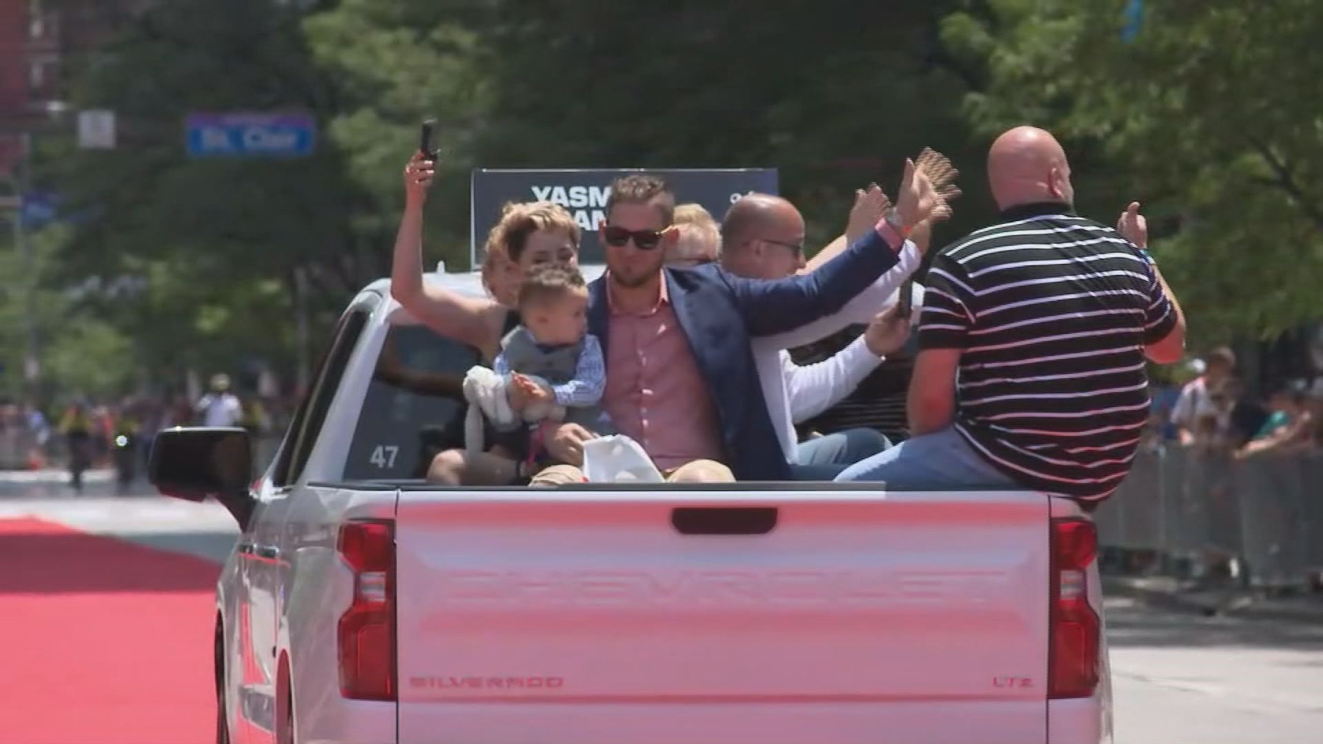 Watch highlights: MLB stars of past and present show off for All-Star ...