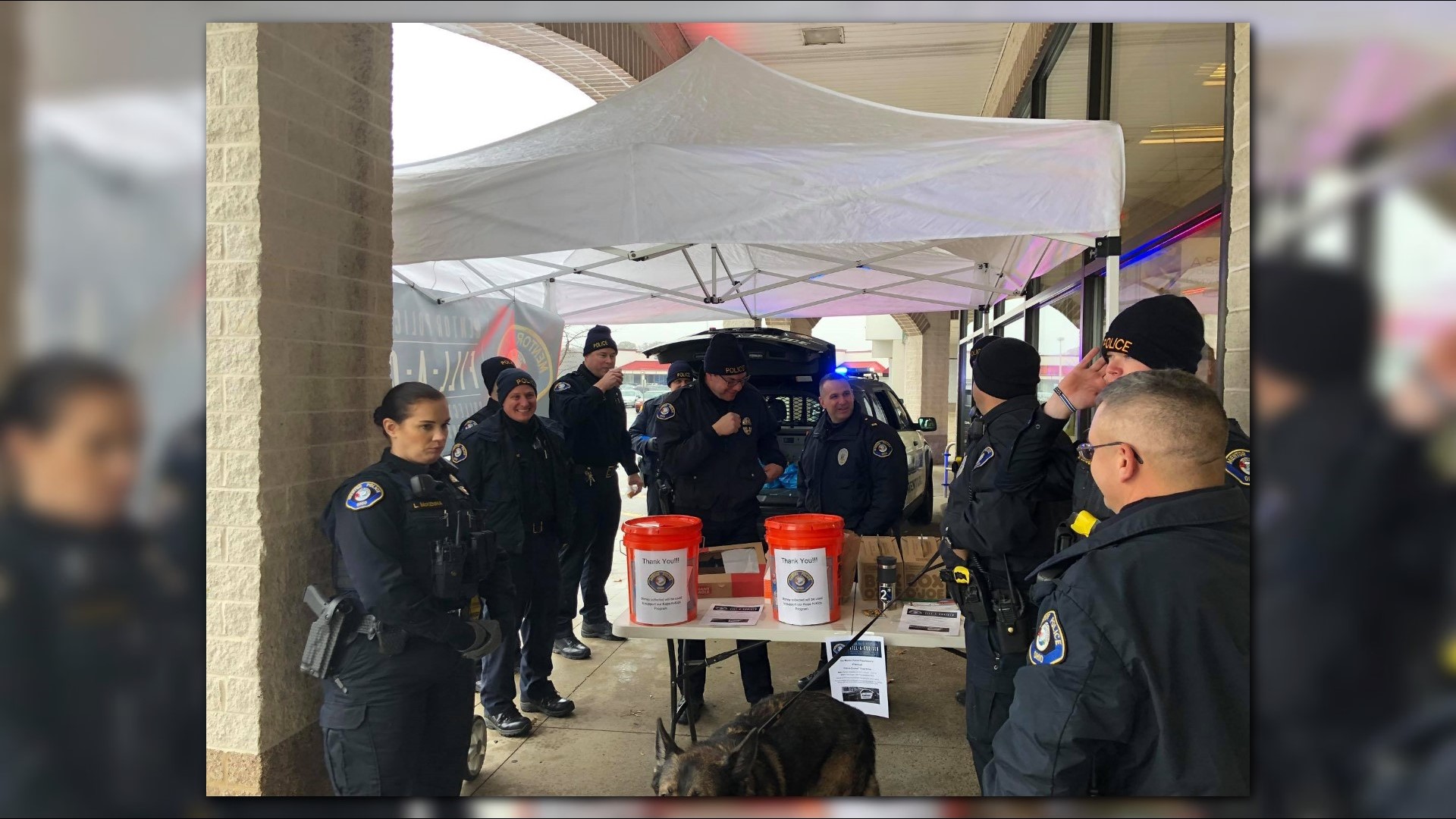 Mentor Police Department fills 3 cruisers during 6th annual 'Fill-A ...