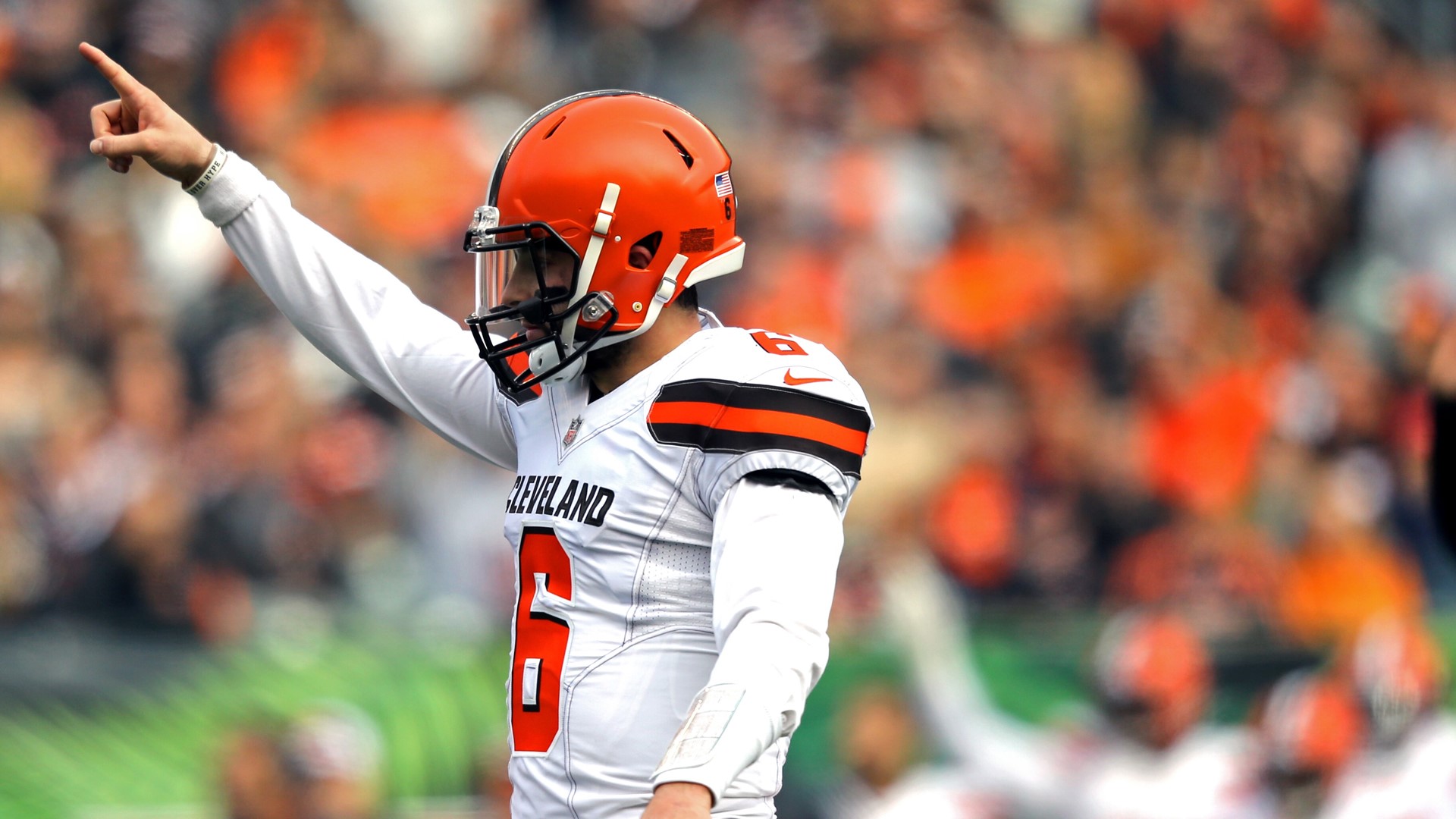 WATCH | Baker Mayfield throws fourth TD pass of game for Cleveland ...