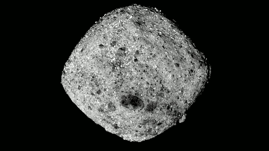 NASA's first look: Tiny asteroid is studded with boulders | wkyc.com