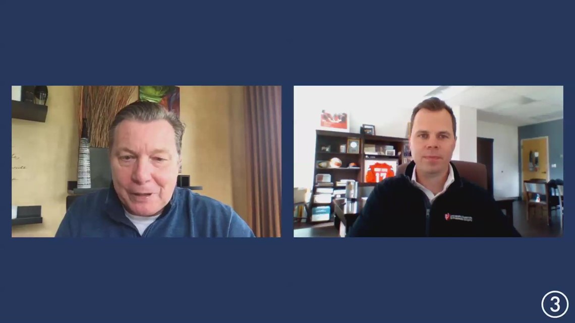 Jim Donovan goes one-on-one with University Hospitals’ Dr. James Voos ...