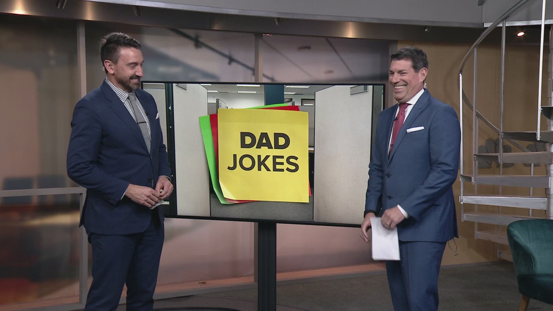 Dad jokes with Matt Wintz and Dave Chudowsky on WKYC for April 11, 2024 ...