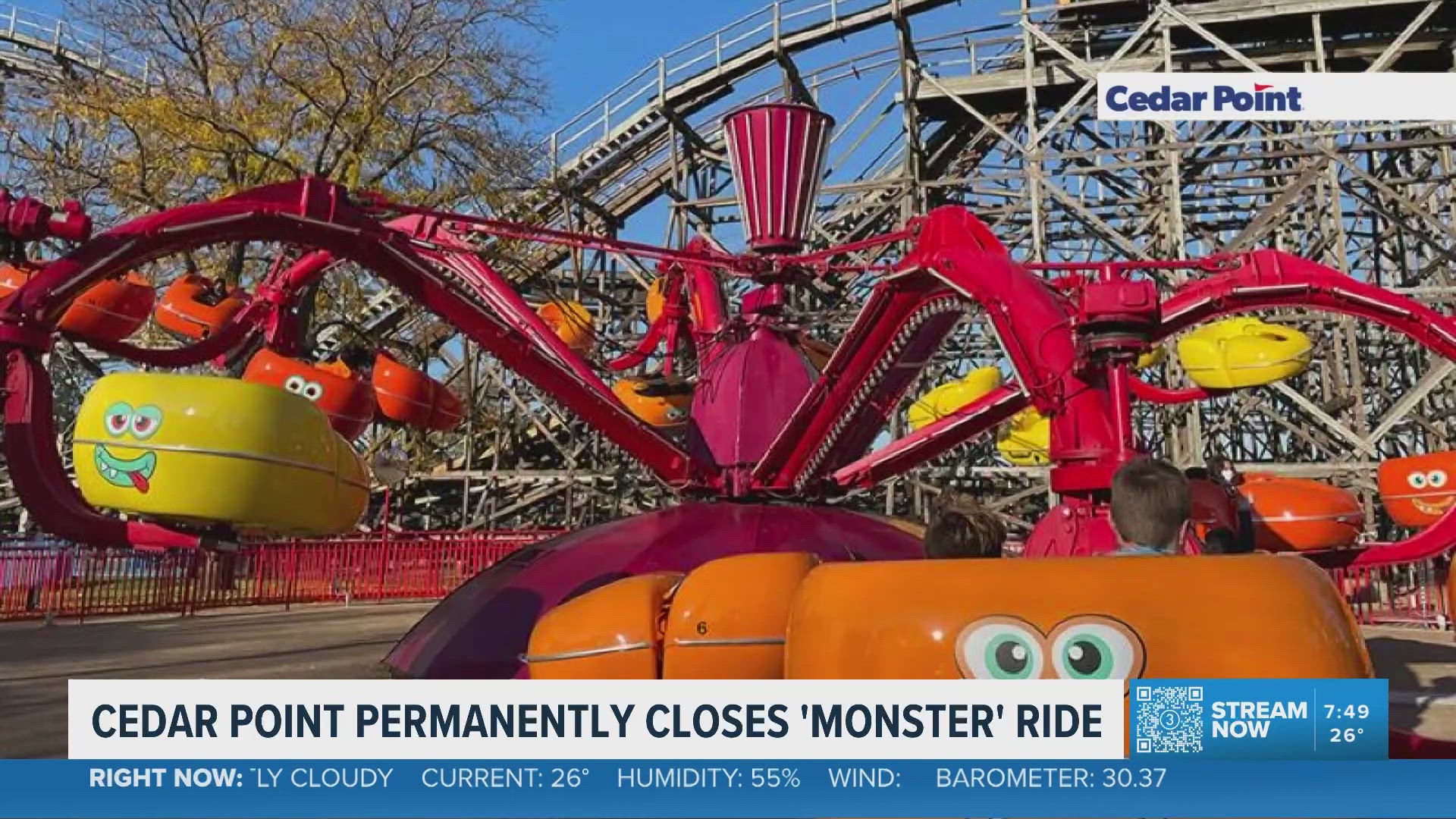 Cedar Point announces permanent closure of Monster ride ahead of 2026 ...
