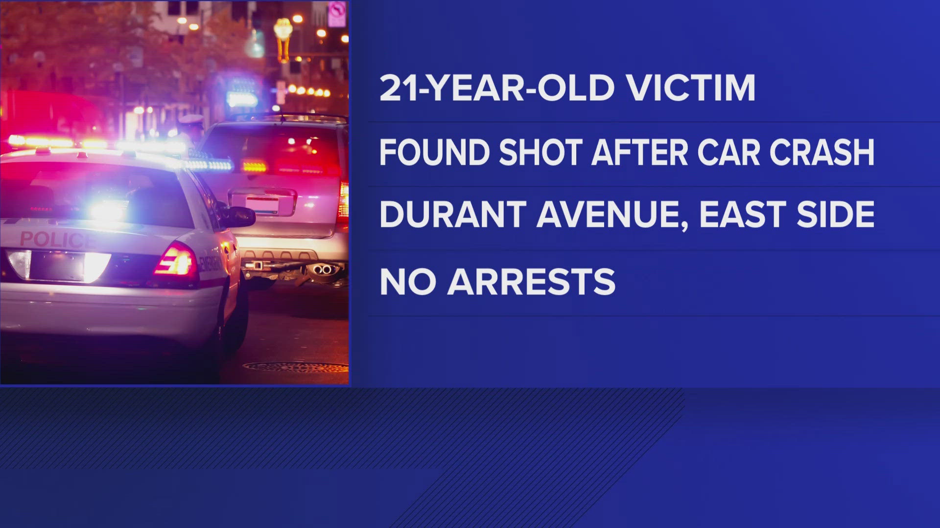 Cleveland police: Man dead after apparent shooting, car crash on Durant ...