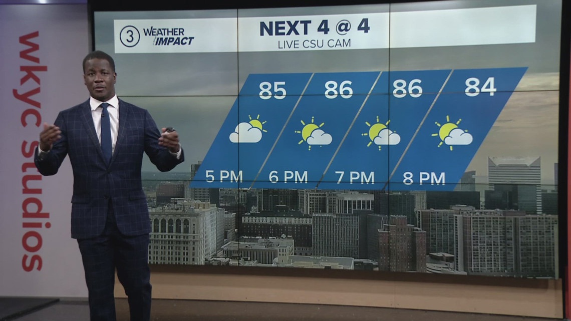 Cleveland weather: Temps in the low 90s tomorrow for Northeast Ohio ...