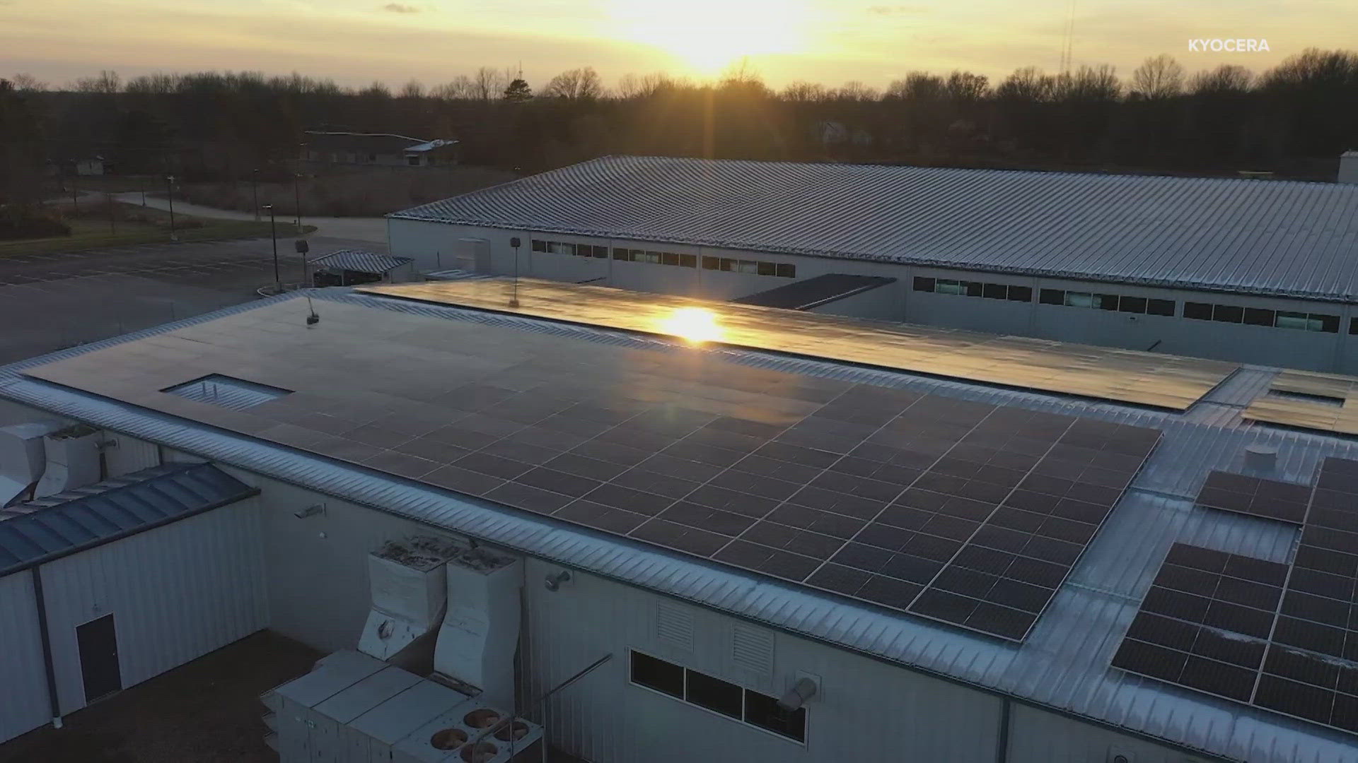 KYOCERA SGS in Cuyahoga Falls uses solar energy to cut costs | wkyc.com