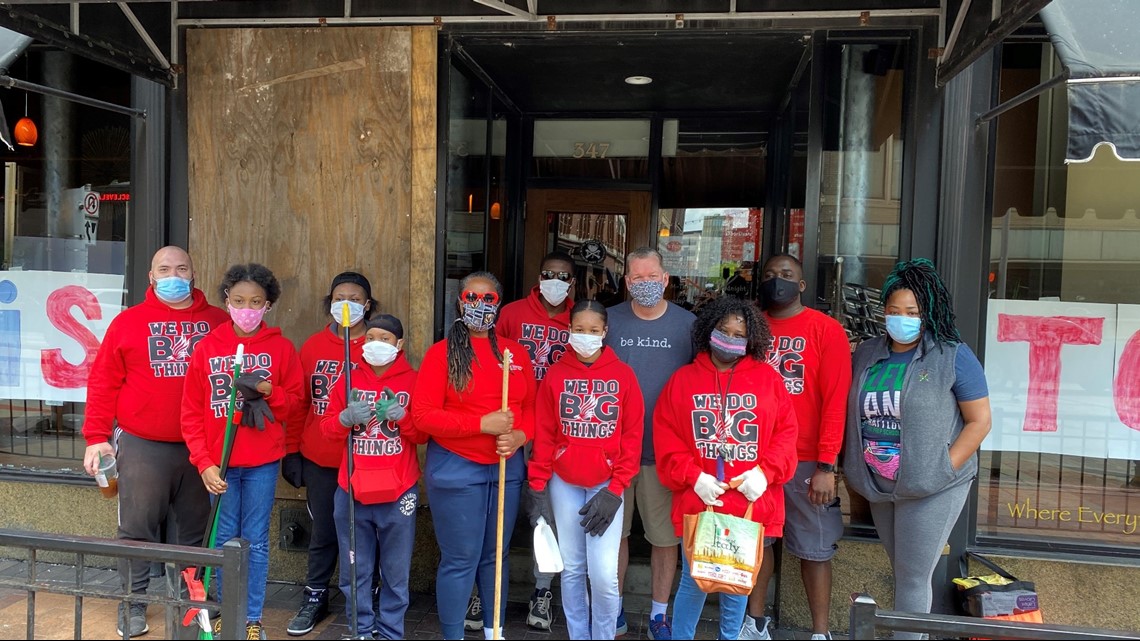 Cleveland responds to damage, destruction caused by Saturday’s protests ...