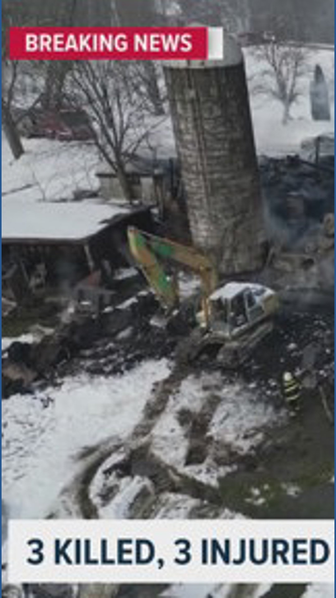 State fire marshal reports 3 dead, 3 injured from barn fire in ...