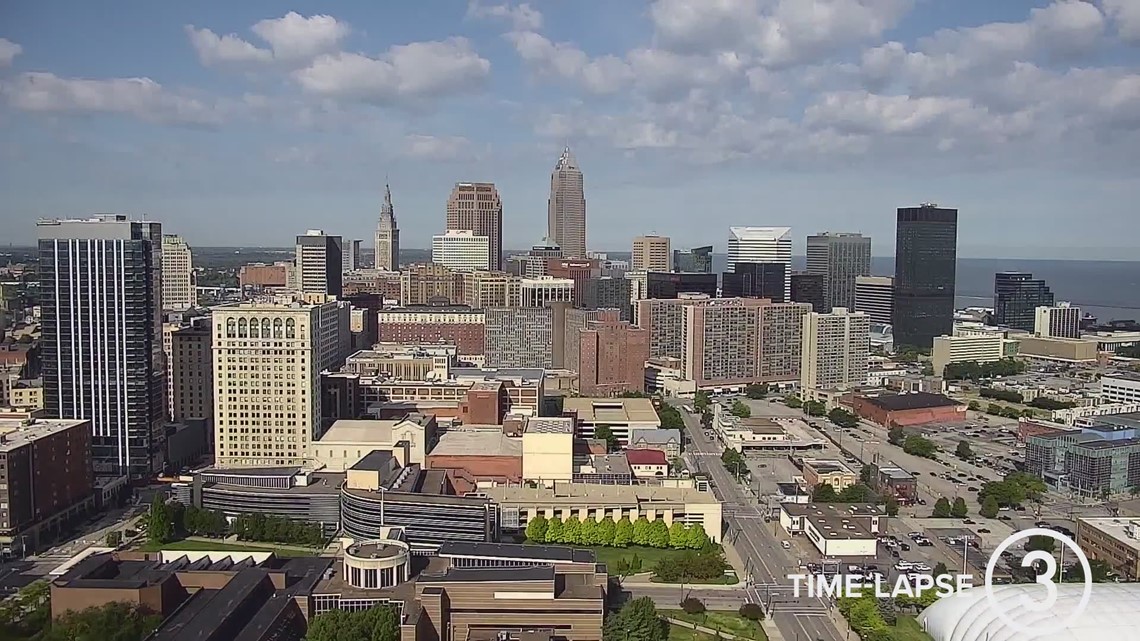 Thursday Cleveland daytime time-lapse for August 13, 2020 | wkyc.com