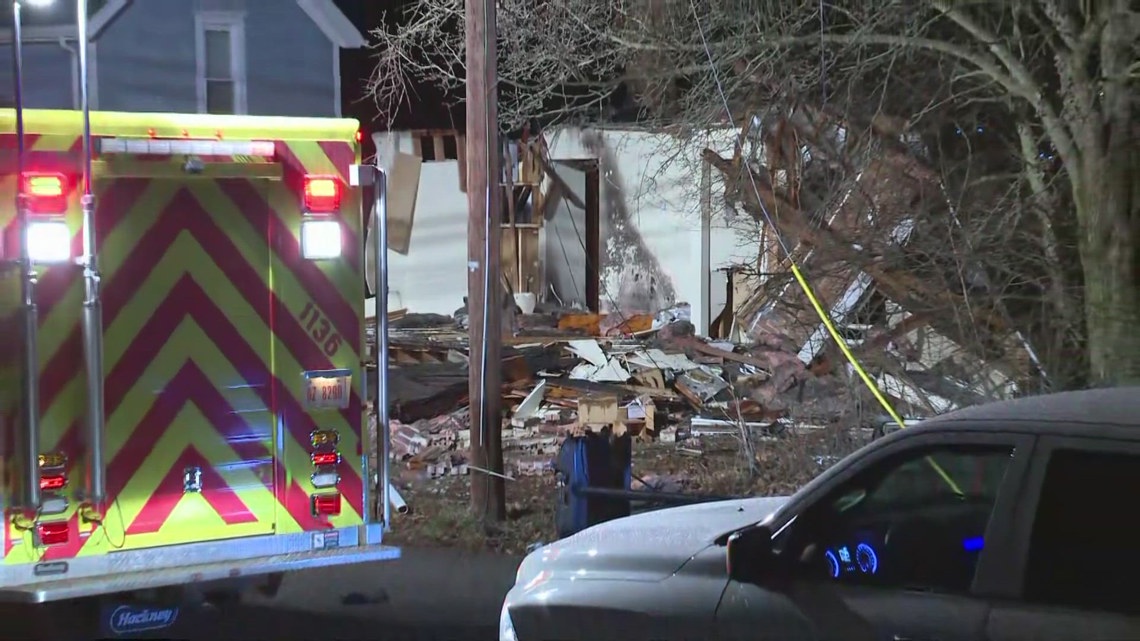 House explodes on Belleview Avenue in Barberton | wkyc.com