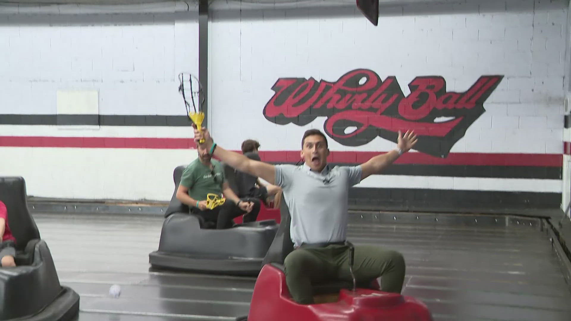 Watch what happened as we gave WhirlyBall Cleveland a try | wkyc.com