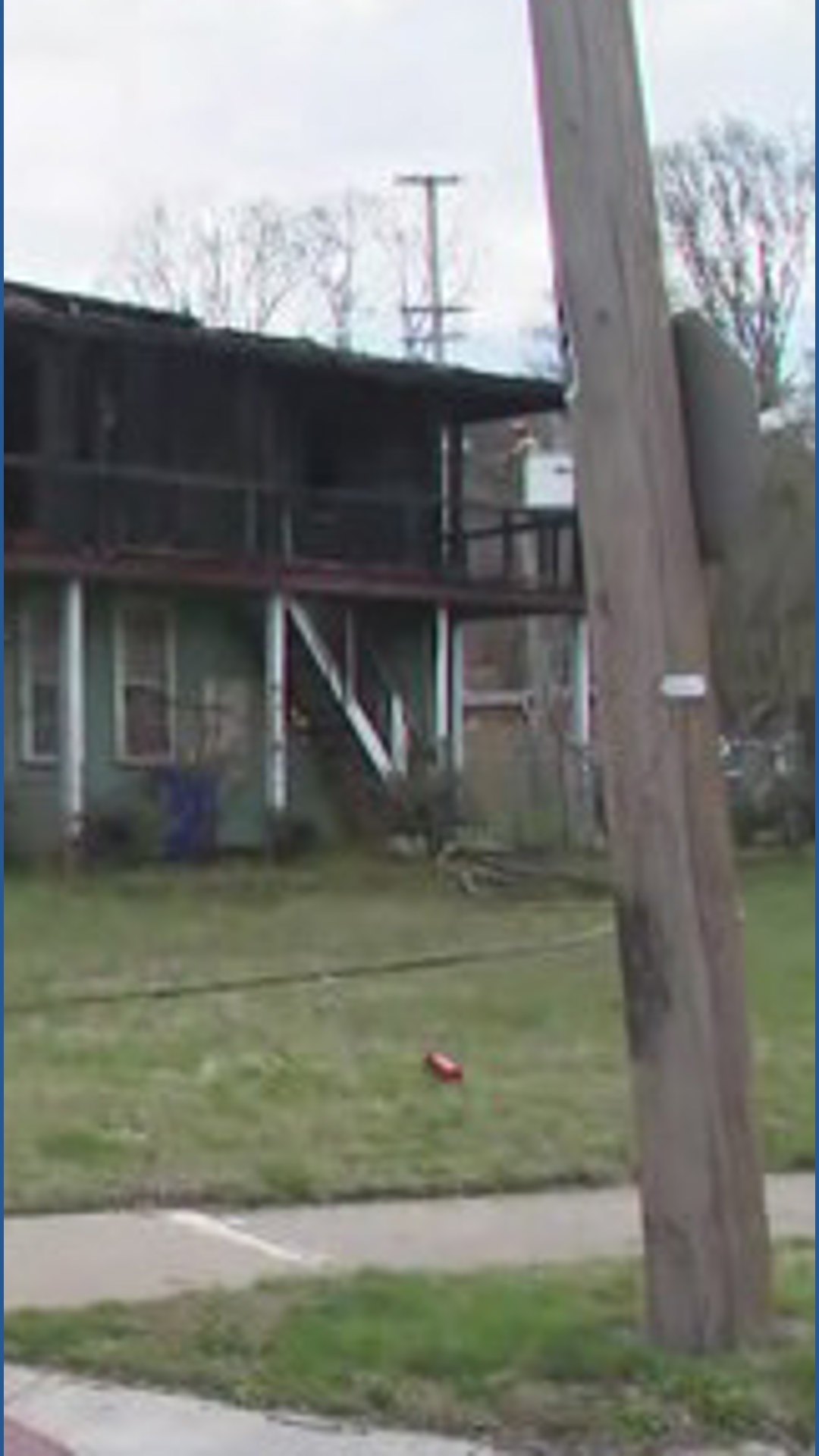 Annabelle Childers describes the scene after a fire rips through a home ...