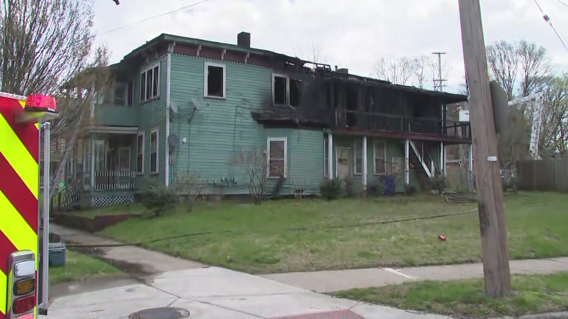 Annabelle Childers describes the scene after a fire rips through a home ...