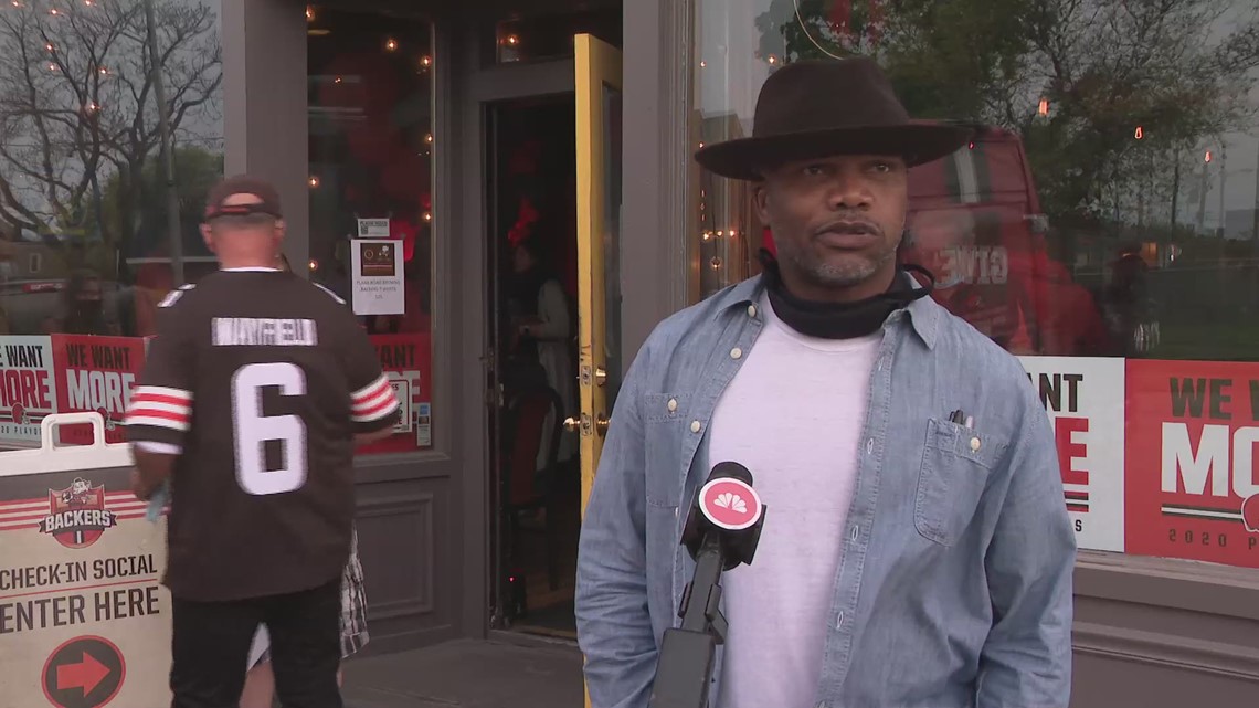 Eric Metcalf, former Cleveland Browns' running back, talks with 3News ...