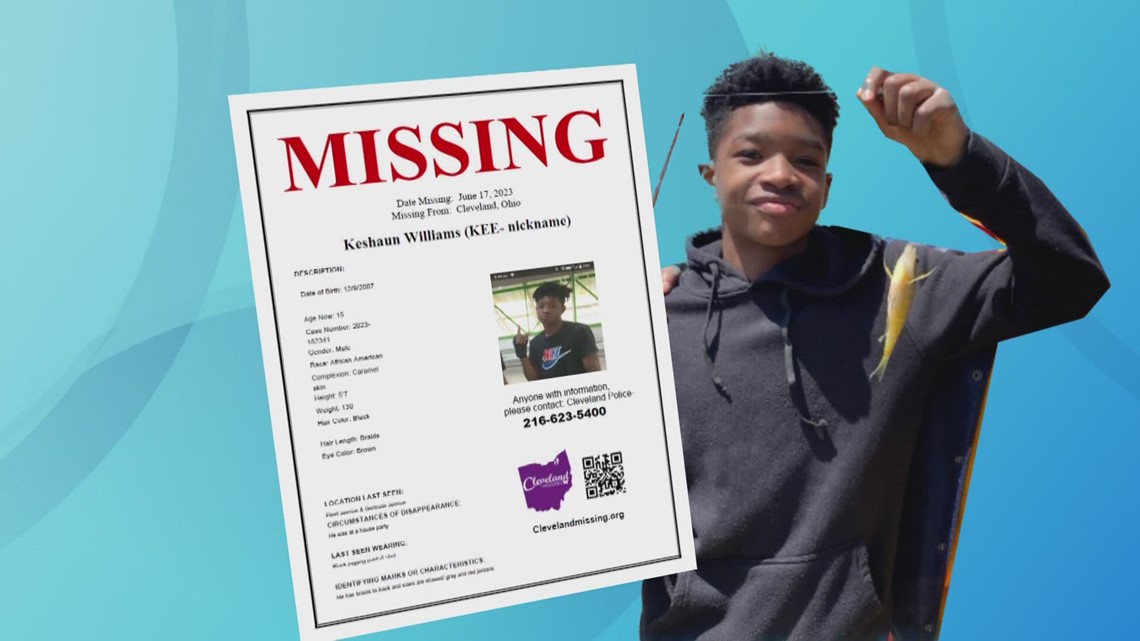 Ohio Amber Alert remains for missing Cleveland teen Keshaun Williams | wkyc.com