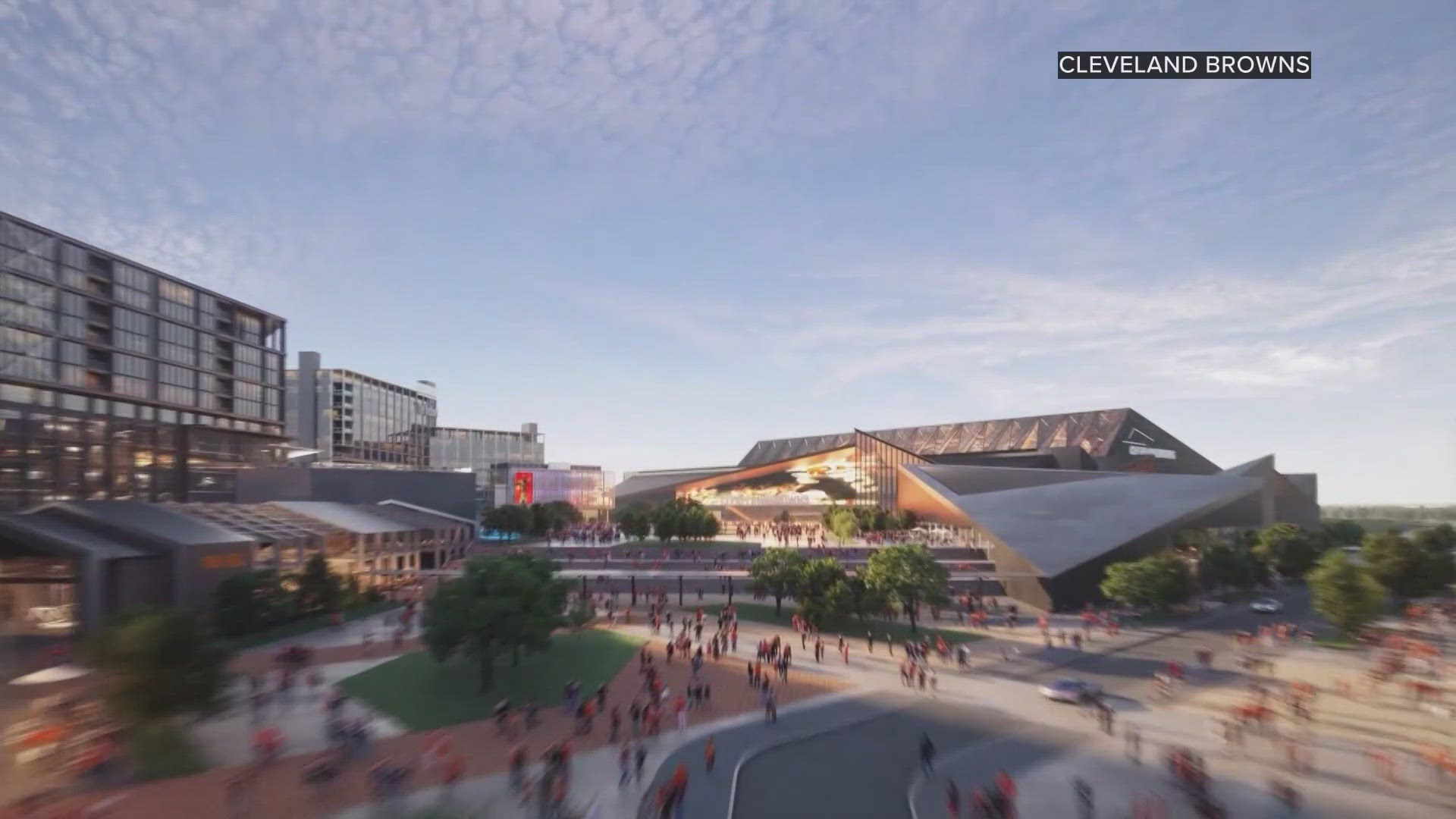 ODOT grants permit for Cleveland Browns to construct new enclosed ...